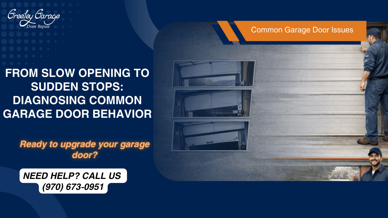 Diagnosing Common Garage Door Problems - Greeley Garage Door Repair